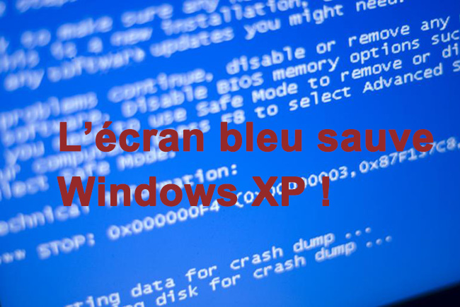 Grâce à l’écran bleu, Windows XP survit à WannaCry-Renee Becca