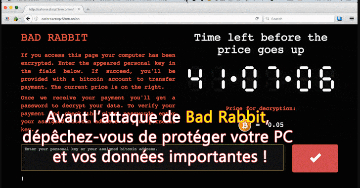 Bad Rabbit : Un nouveau malware attaque votre PC ! - Renee Becca