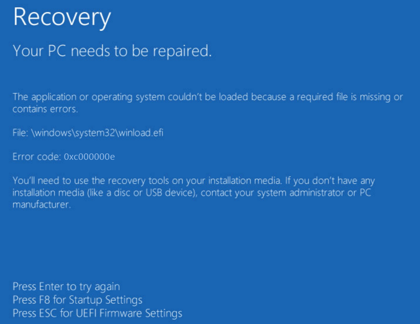 Comment réparer l’erreur 0xc000000e et redémarrer le PC normalement ...