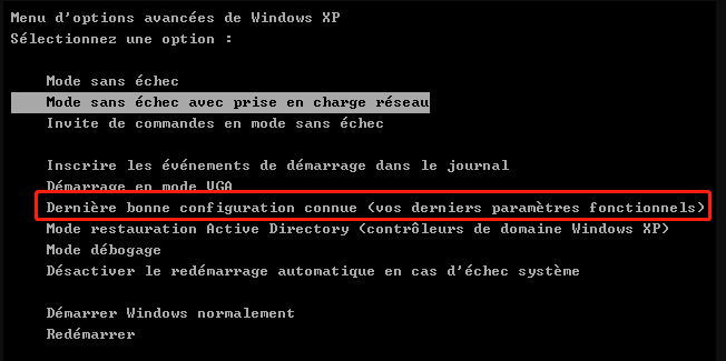 Comment utiliser la dernière bonne configuration connue sur Windows 10 ? - Rene.E Laboratory