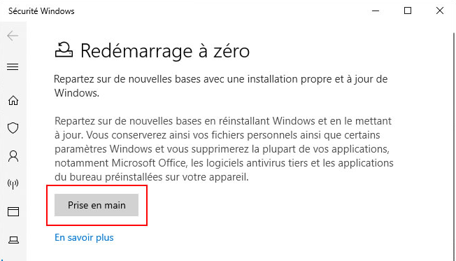 Comment restaurer Windows 10 à l'état d'usine ? - Rene.E Laboratory